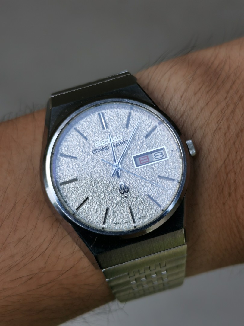 Seiko Grand Quartz 4843-8050 1976, Luxury, Watches on Carousell