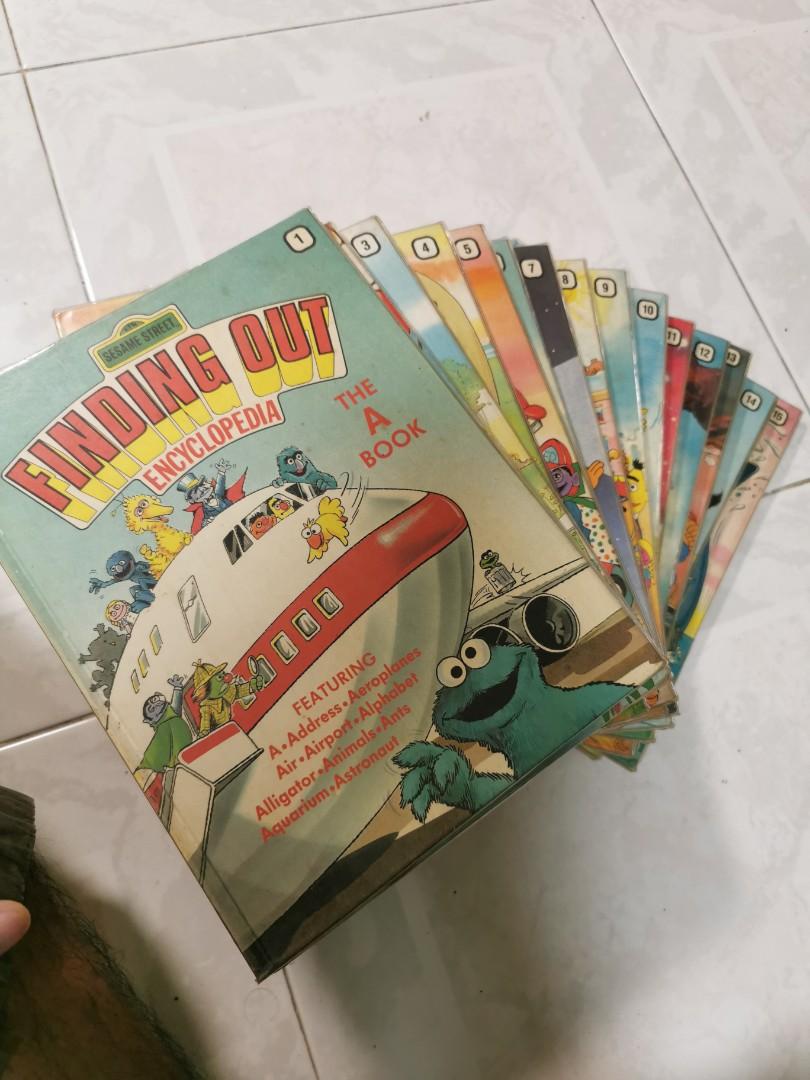 Sesame Street - Finding Out - Encyclopedia (15 books) and other story ...
