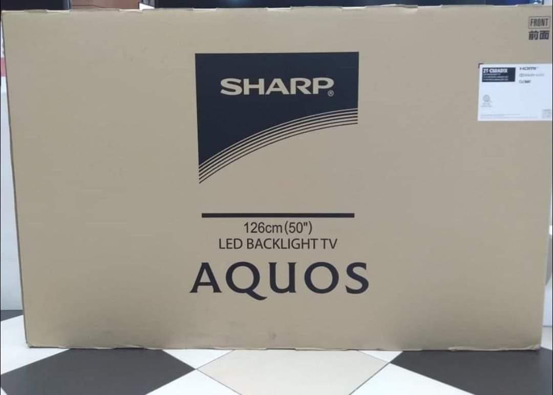 Sharp 50 inch basic led tv, TV & Home Appliances, TV & Entertainment ...