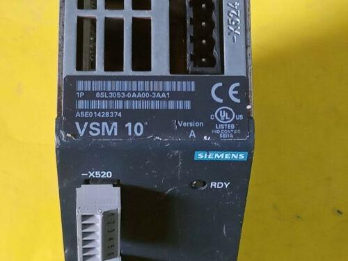 Siemens 6SL3053-0AA00-3AA1 Sinamics Voltage Sensing Module VSM 10 ...