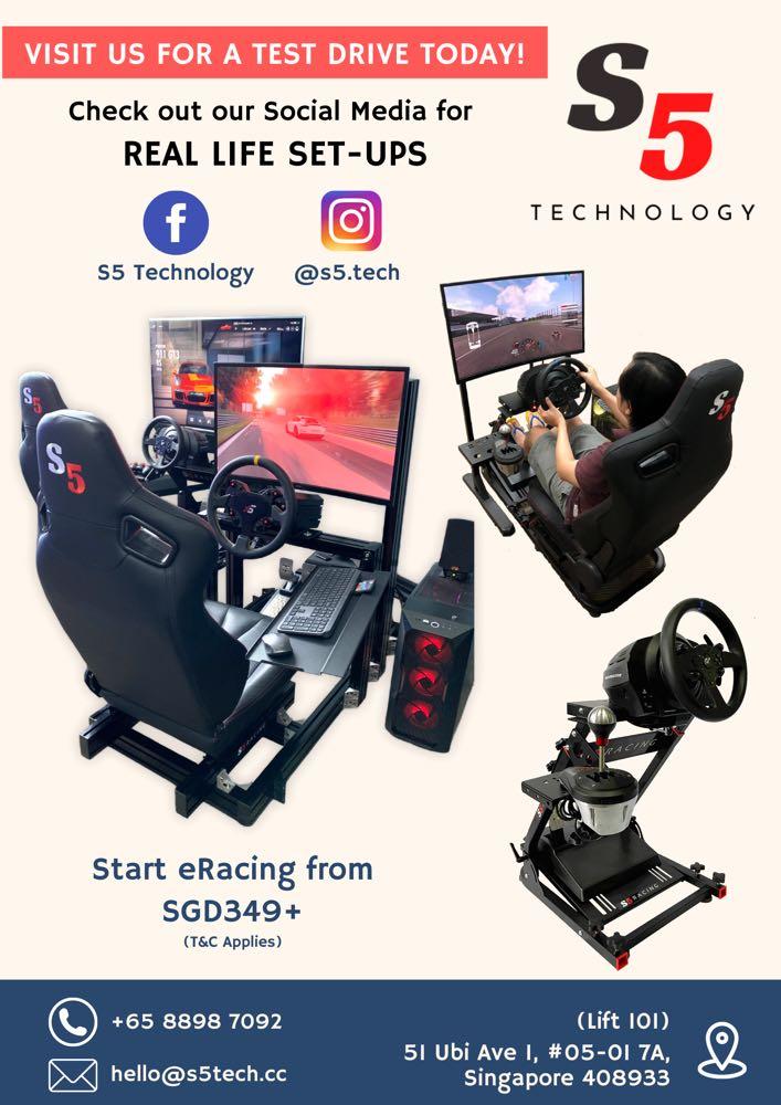 Sim Racing simulator/ driving simulator/track simulator/ turnkey system ...