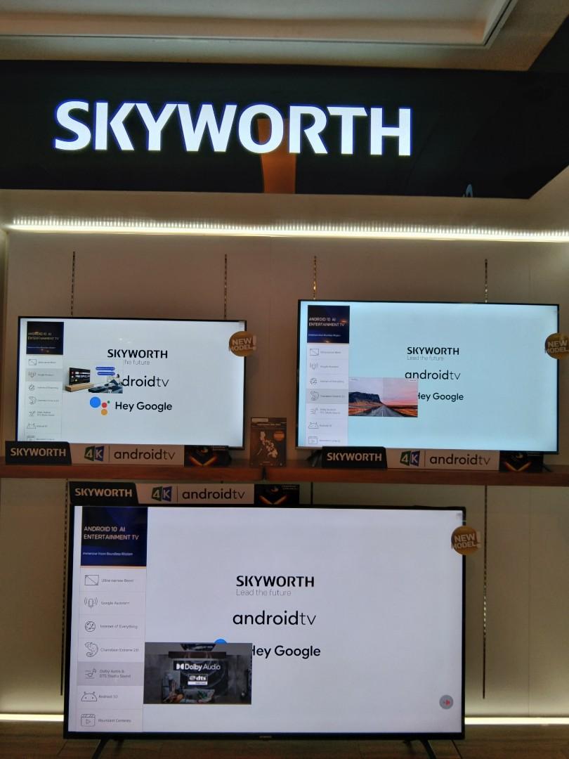 Skywork 4k UHD ANDROID TV, TV & Home Appliances, TV & Entertainment, TV ...