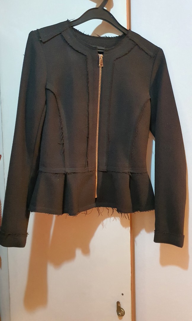 Smart black jacket, Women's Fashion, Coats, Jackets and Outerwear on ...