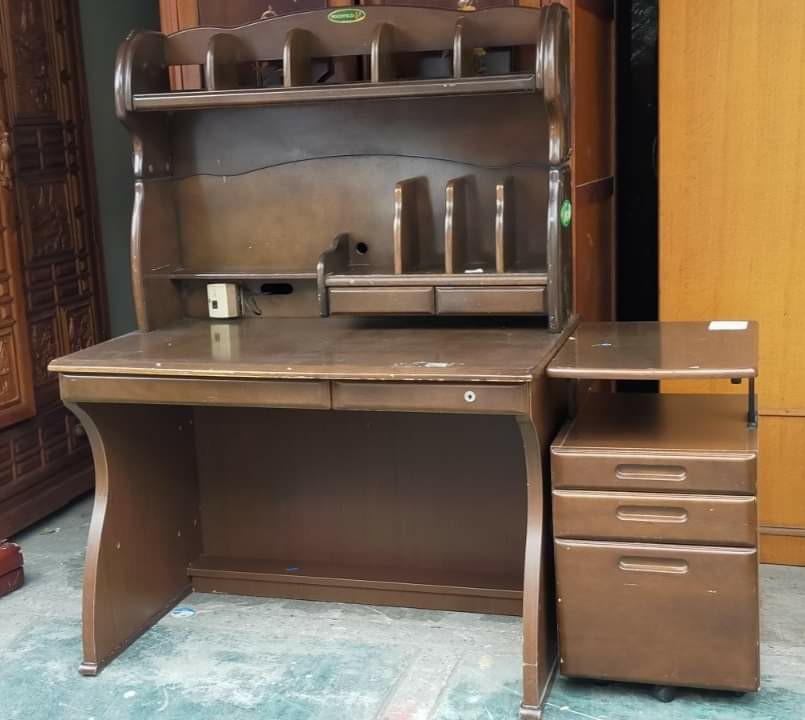 Study desk set, Furniture & Home Living, Furniture, Tables & Sets on ...