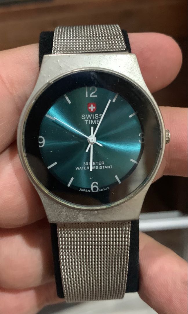 Swiss Time Watch, Hobbies & Toys, Collectibles & Memorabilia, Vintage ...