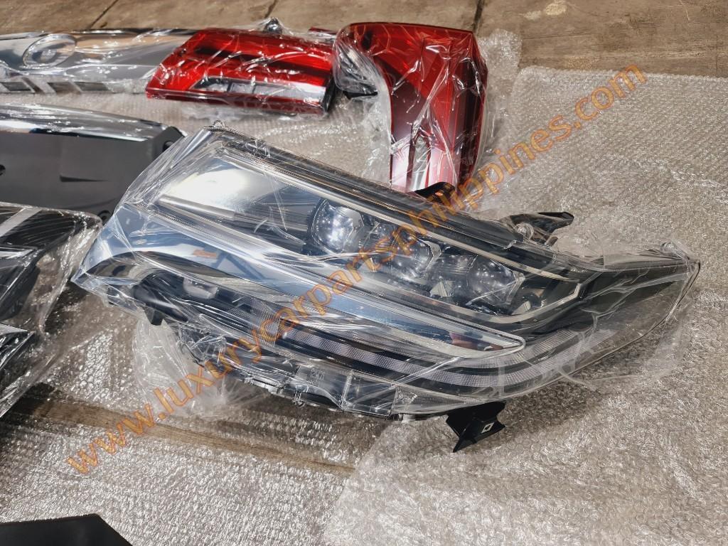 Toyota Alphard Facelift Face Lift Toyota Alphard From 2015 to 2021 Look ...