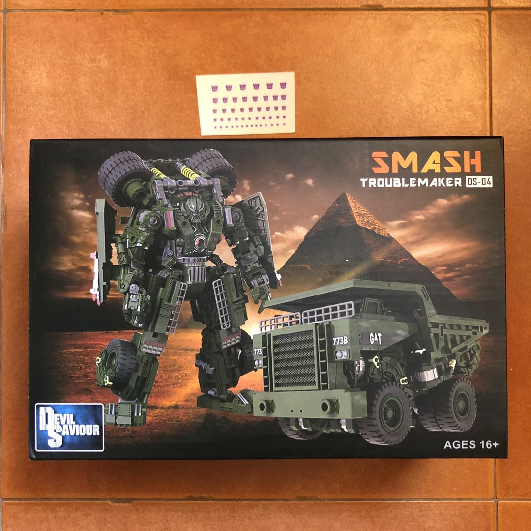 Transformers Devil Saviour - DS-04 DS04 Smash (Reissue) (aka Long Haul ...