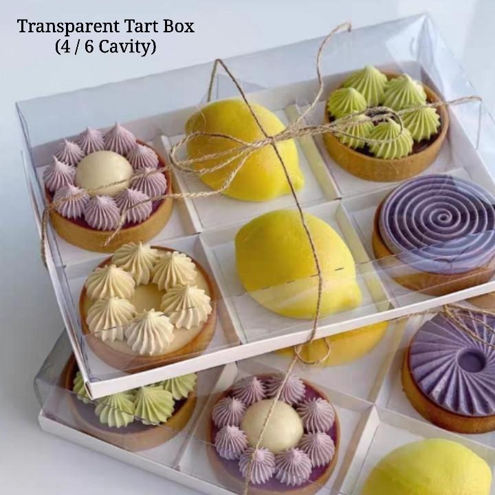 Transparent Tart Box - 4 / 6 Cavity, Furniture & Home Living ...