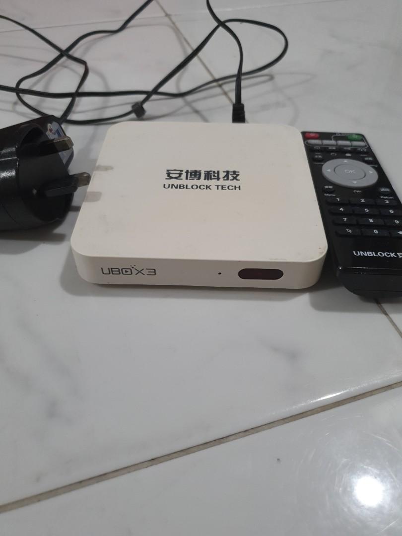Unblock UBOX3 S900 Pro, TV & Home Appliances, TV & Entertainment, Media ...