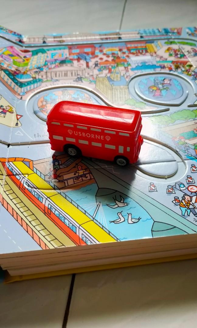 Usborne Wind-up Bus or Helicopter, Hobbies & Toys, Books & Magazines ...