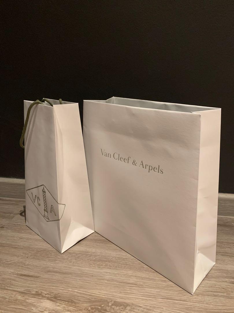 VCA- Van Cleef 2020-2021 paper bag & envelope, Luxury, Accessories on ...
