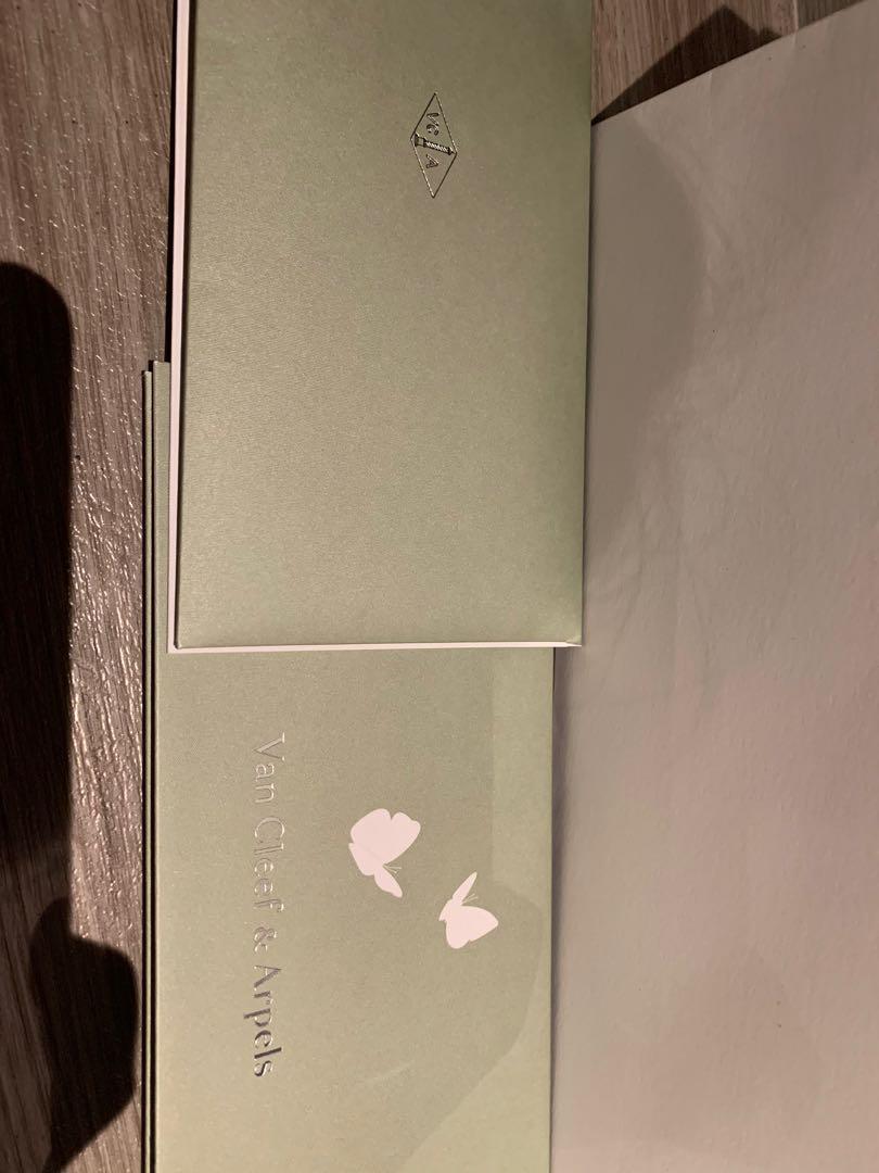 VCA- Van Cleef 2020-2021 paper bag & envelope, Luxury, Accessories on ...