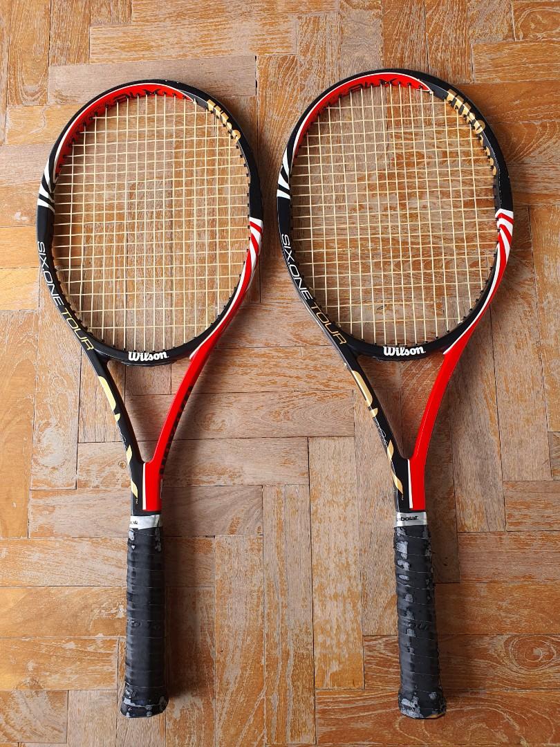 Wilson rf six one tour racquet autograph, Sports Equipment, Sports ...