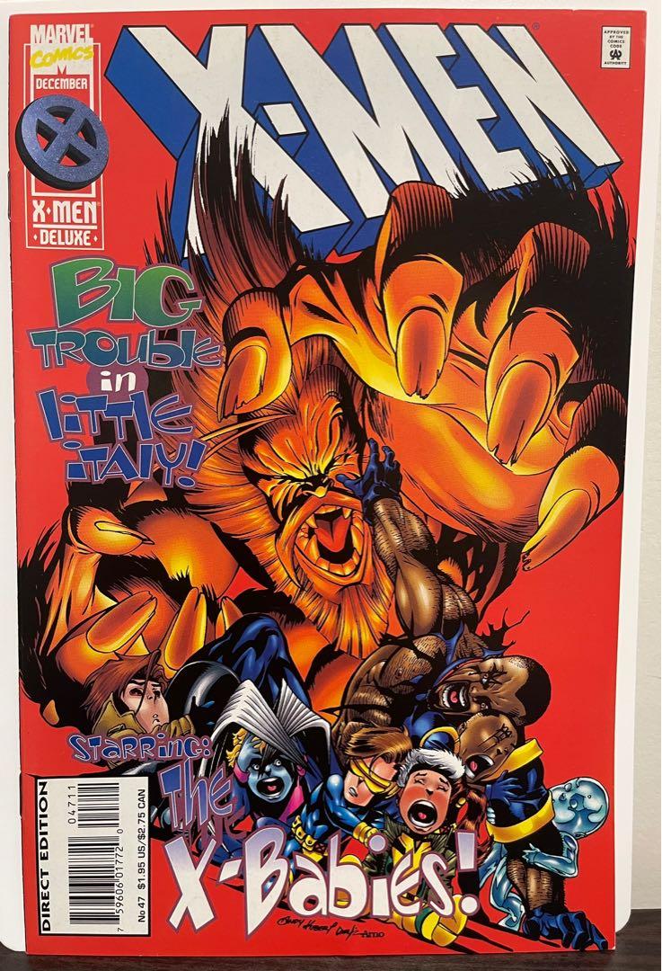 X-MEN #47 ( ANDY KUBERT COVER ART - FEATURING X-BABIES ) - MARVEL ...