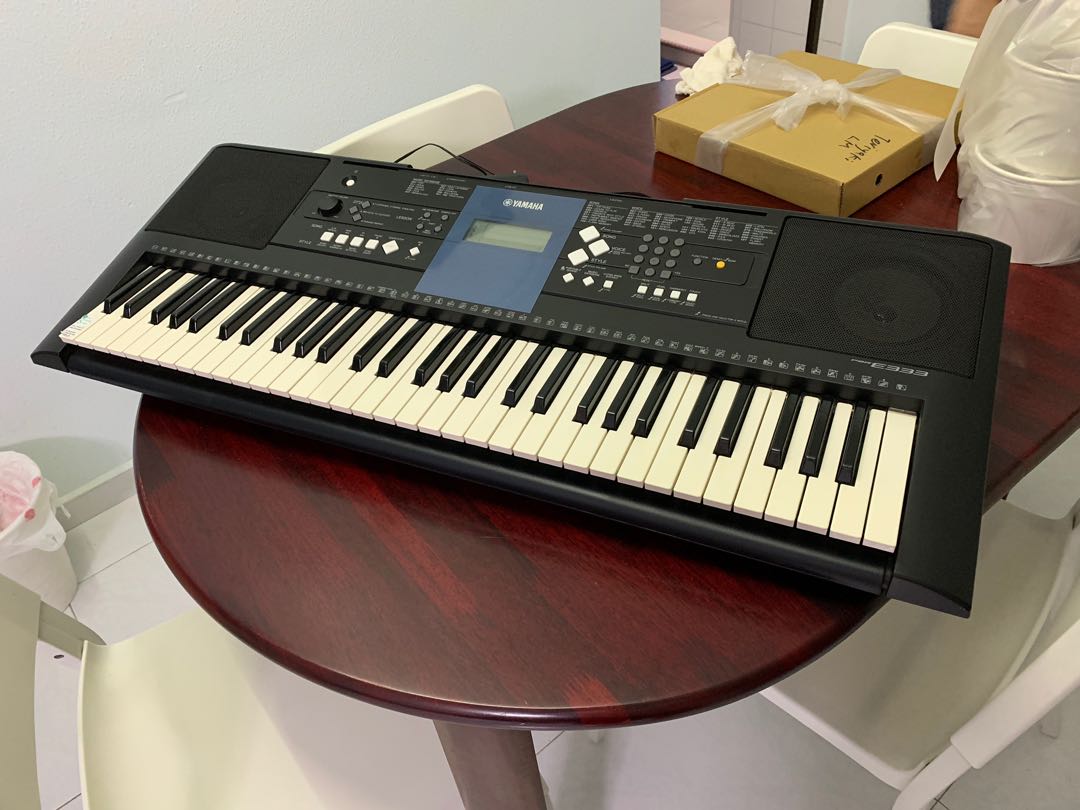 Yamaha Keyboard PSR e333, Hobbies & Toys, Music & Media, Musical ...