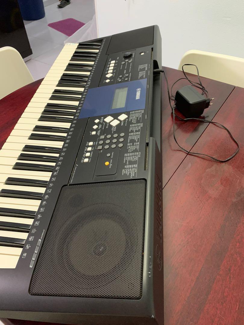 Yamaha Keyboard PSR e333, Hobbies & Toys, Music & Media, Musical ...