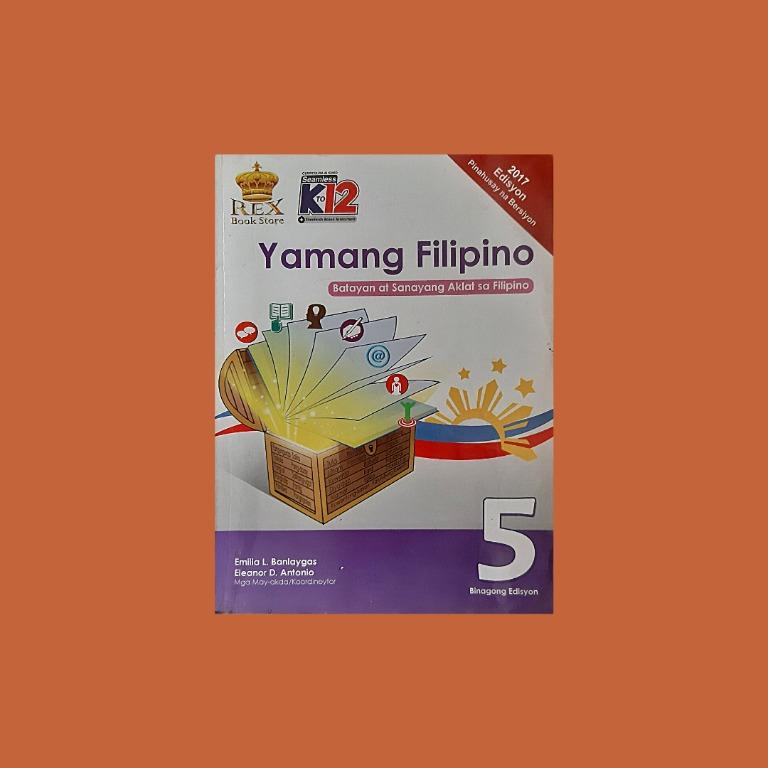 YAMANG FILIPINO (GRADE 5 BOOK), Hobbies & Toys, Books & Magazines ...