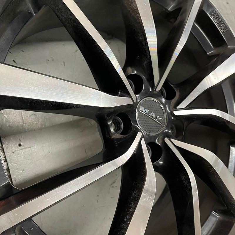 19” Original Used Mak Italy Rim 5x114.3, Car Accessories, Tyres & Rims ...