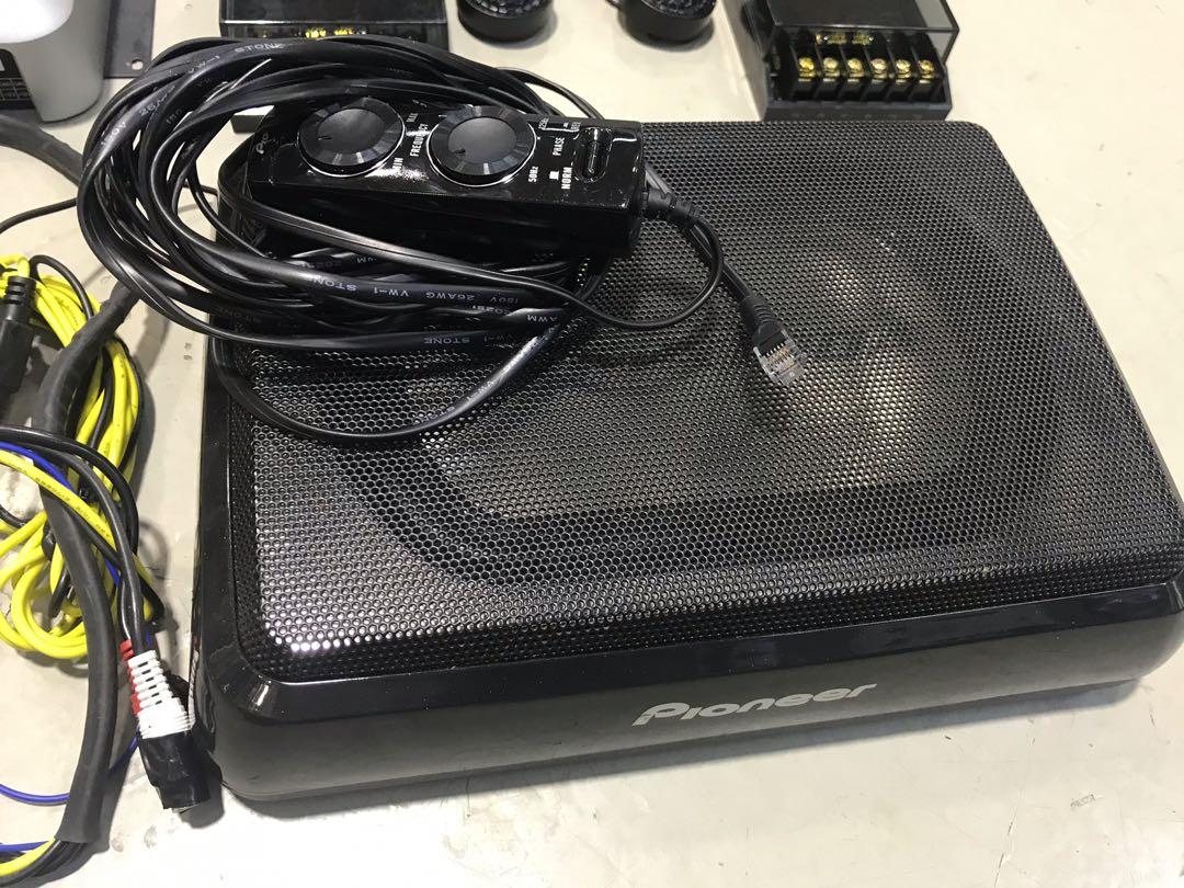 1) Alpine PXE 0850 - 8ch amplifier with 12 ch Dsp . 2) Ground zero 25th ...