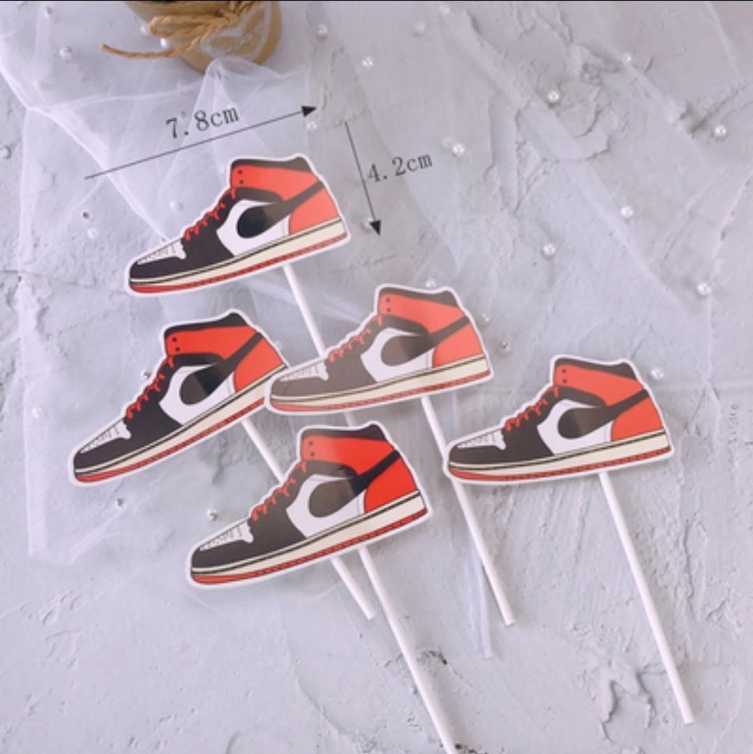 5pc Goal Post Cupcake Cake topper Decoration, Hobbies & Toys ...