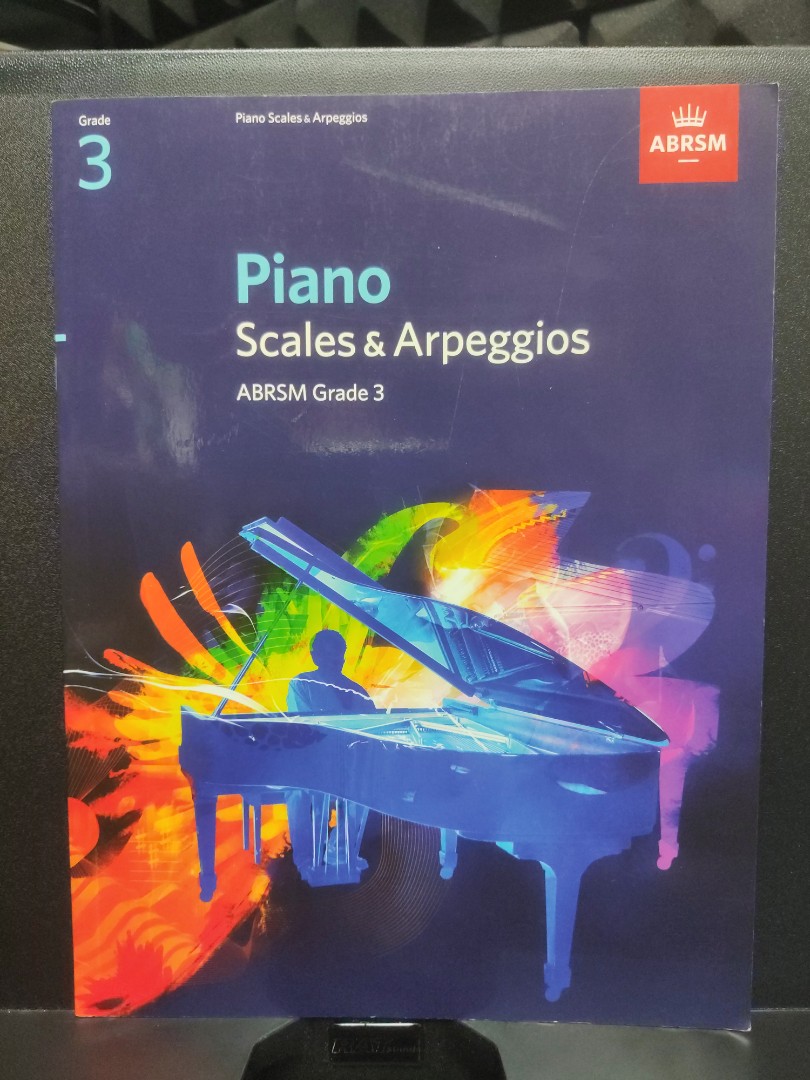 二手 鋼琴書 ABRSM PIANO SCALES AND ARPEGGIOS GRADE 3 GRADE 5, 興趣及遊戲, 音樂樂器 ...