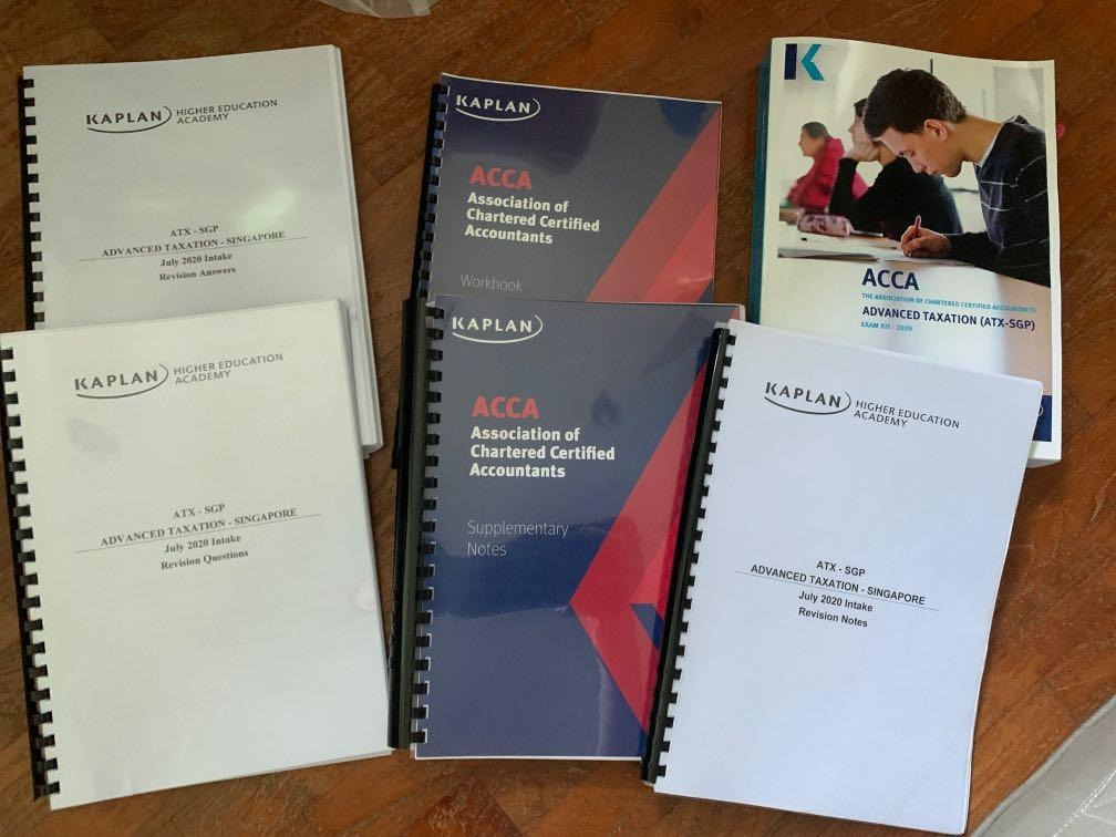 ACCA ATX-SGP Course & Books, Hobbies & Toys, Books & Magazines ...