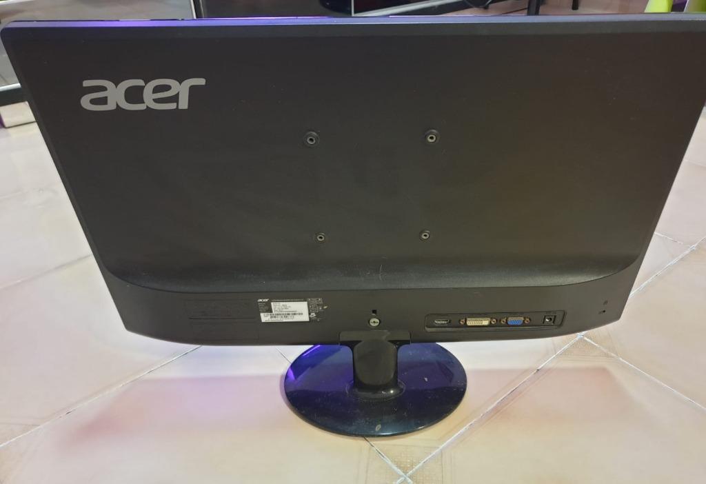 Acer Monitor, Computers & Tech, Parts & Accessories, Monitor Screens on Carousell
