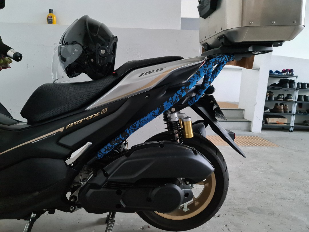 aerox 155 top box rack, Sports Equipment, Bicycles & Parts, Parts ...