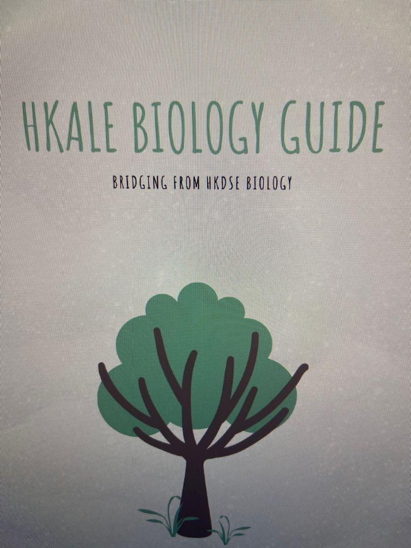 AL Biology HKALE生物科筆記 (bridging from HKDSE syllabus), 興趣及遊戲, 書本 & 文具 ...