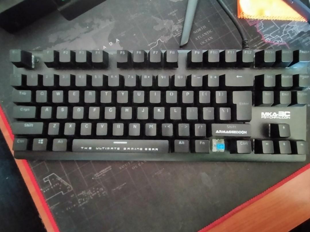 Armageddon Mechanical Keyboard MKA-3C, Computers & Tech, Parts ...