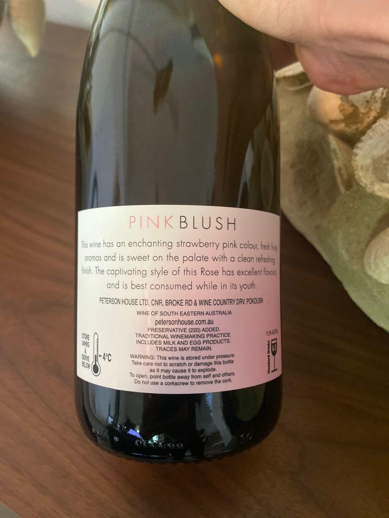 Australian Rose Wine, Food & Drinks, Alcoholic Beverages on Carousell