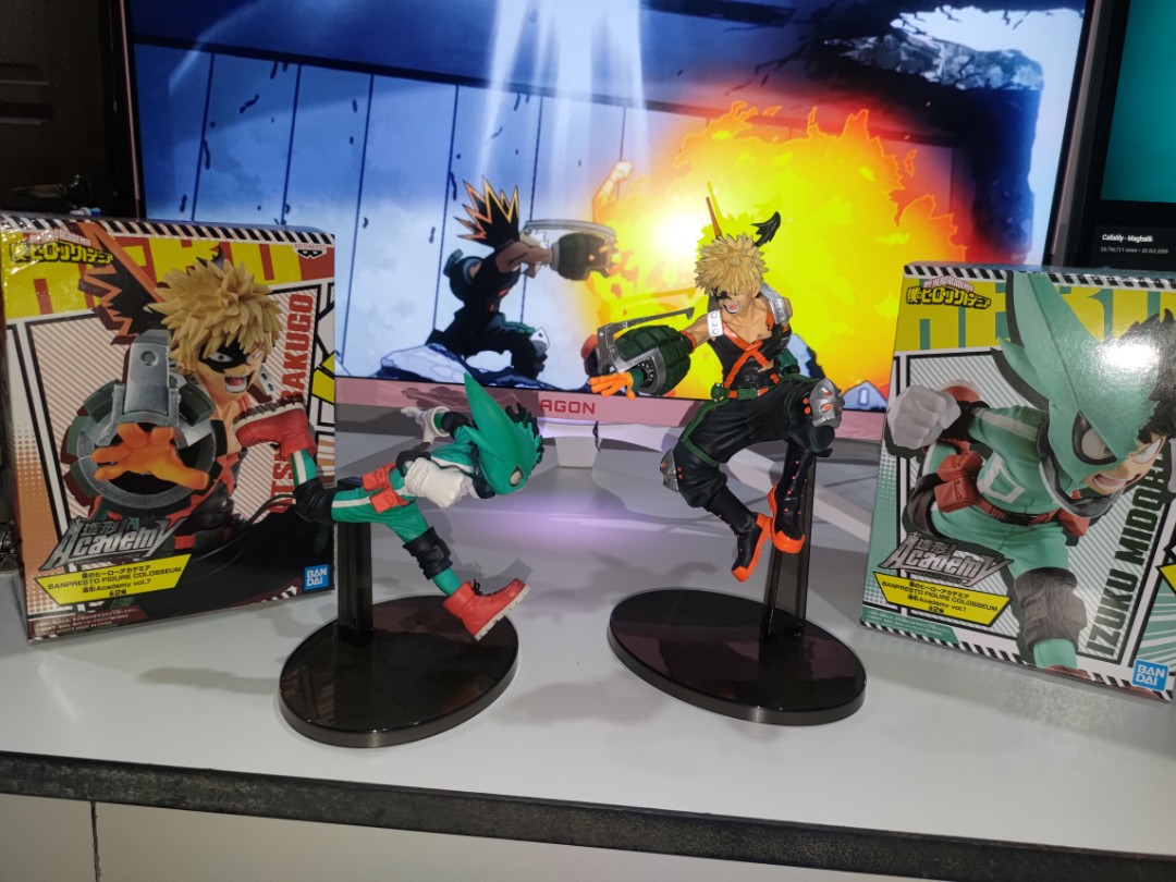 Banpresto Figure Colosseum Deku and Bakugo set, Hobbies & Toys, Toys ...