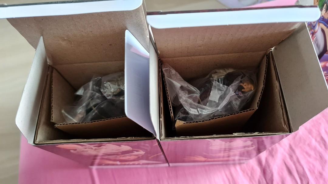 (Set of 3) Black Clover - Asta (normal/devil demon form) & Yuno Figure ...