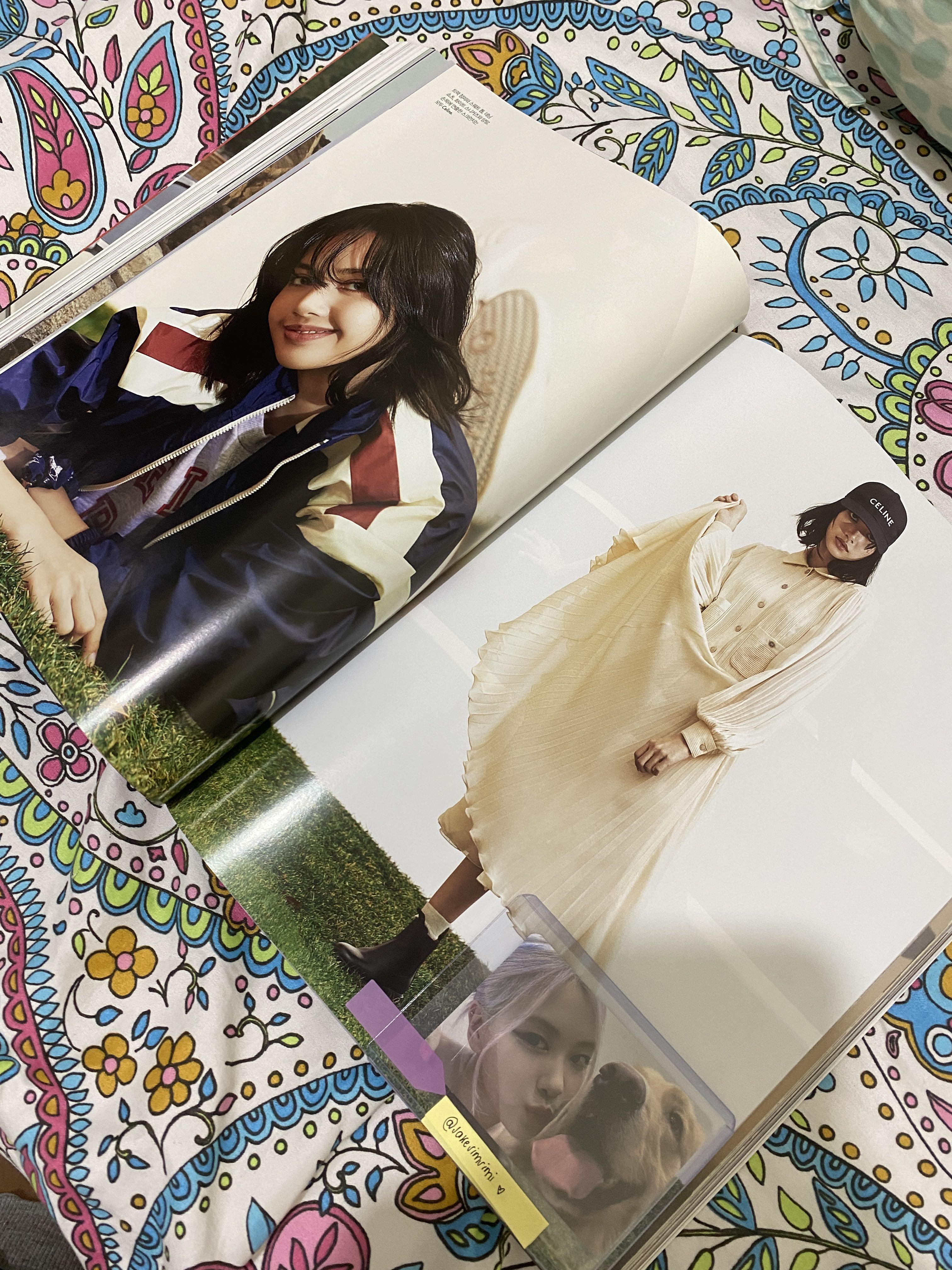 Blackpink Lisa Elle Magazine Cover, Hobbies & Toys, Memorabilia ...