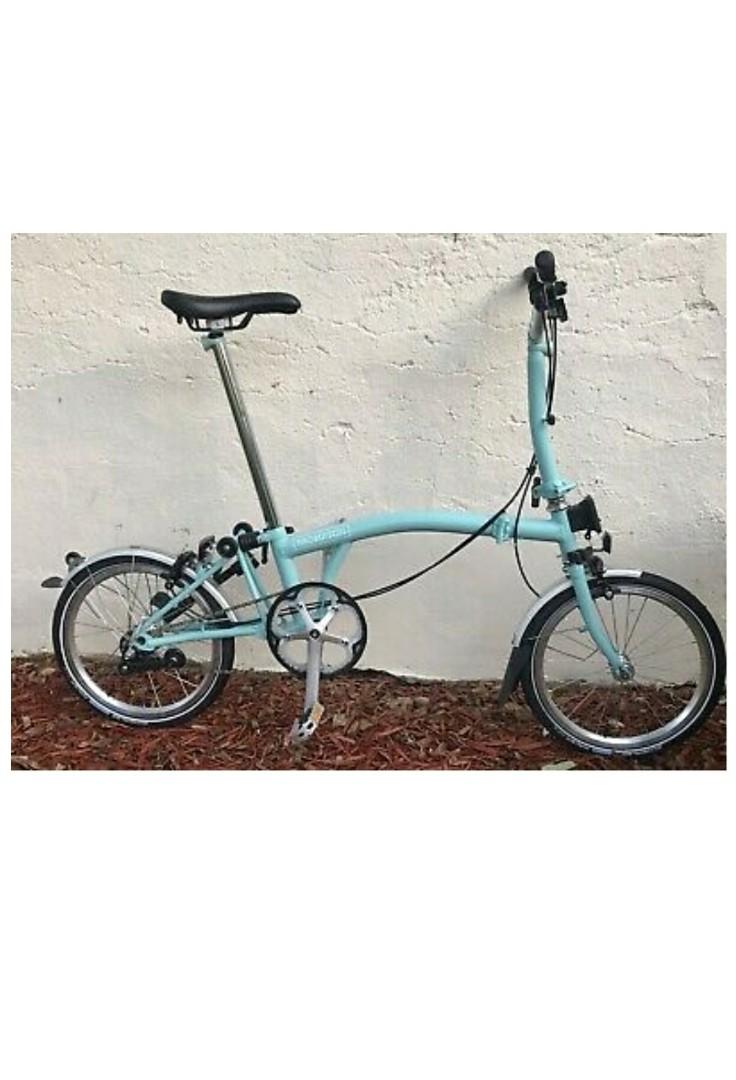 Brompton M3L Turkish green, Sports Equipment, Bicycles & Parts, Bicycles on Carousell