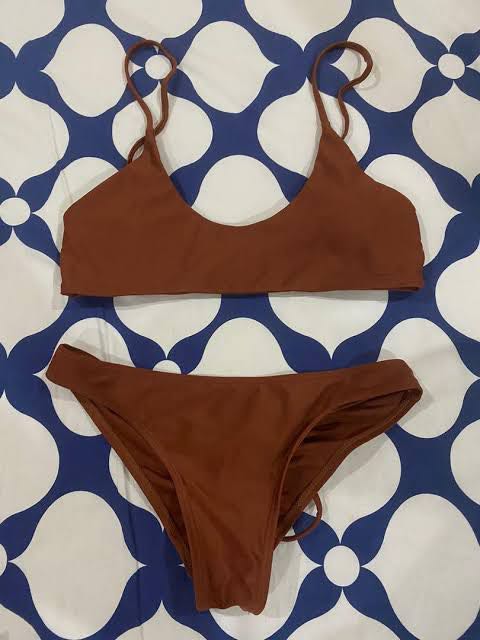 Brown Bikinis, Women's Fashion, Swimwear, Bikinis & Swimsuits on Carousell