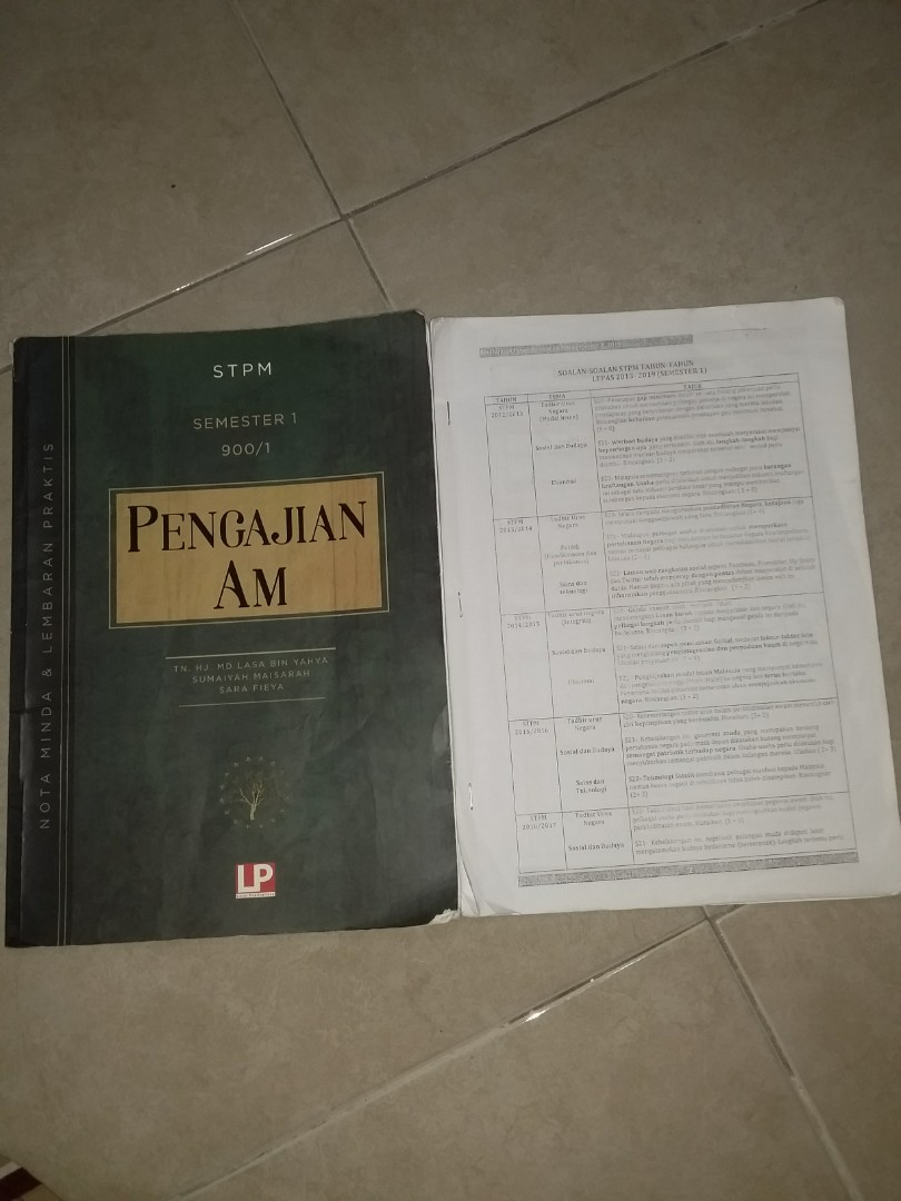 Buku Pengajian Am Sem 1 Hobbies And Toys Books And Magazines Textbooks On Carousell 