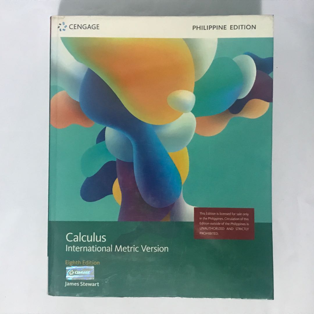 Calculus by Stewart (8th Ed), Hobbies & Toys, Books & Magazines ...