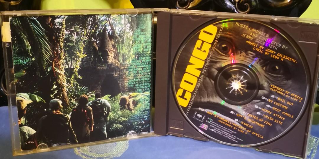 CD Congo ~ Motion Picture Soundtrack, Hobbies & Toys, Music & Media ...