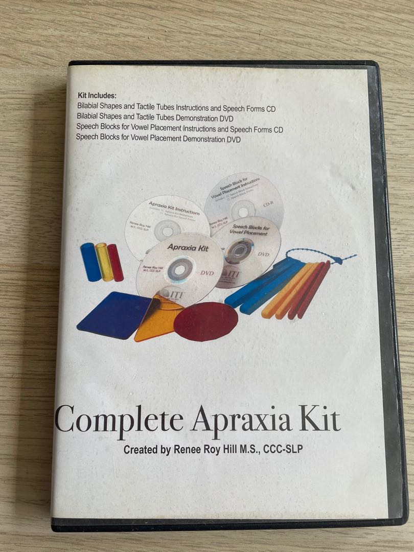 Talktools Complete Apraxia Kit Dyspraxia therapy, Babies & Kids, Infant ...