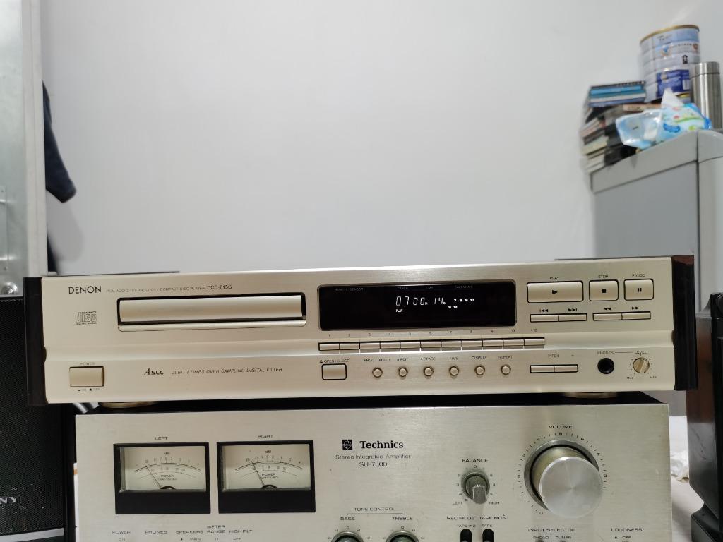 DENON CD PLAYER DCD-815G/PCM audio TECHNOLOGY, 音響器材, 音樂播放裝置 MP3及CD ...