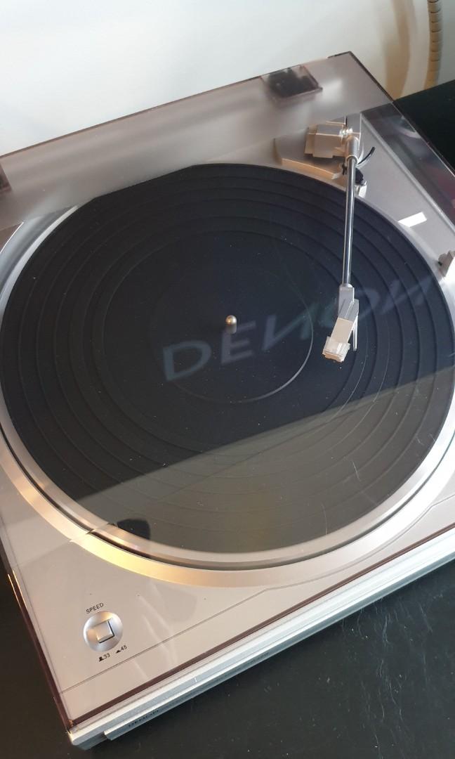 Denon Turntable, Audio, Portable Music Players on Carousell