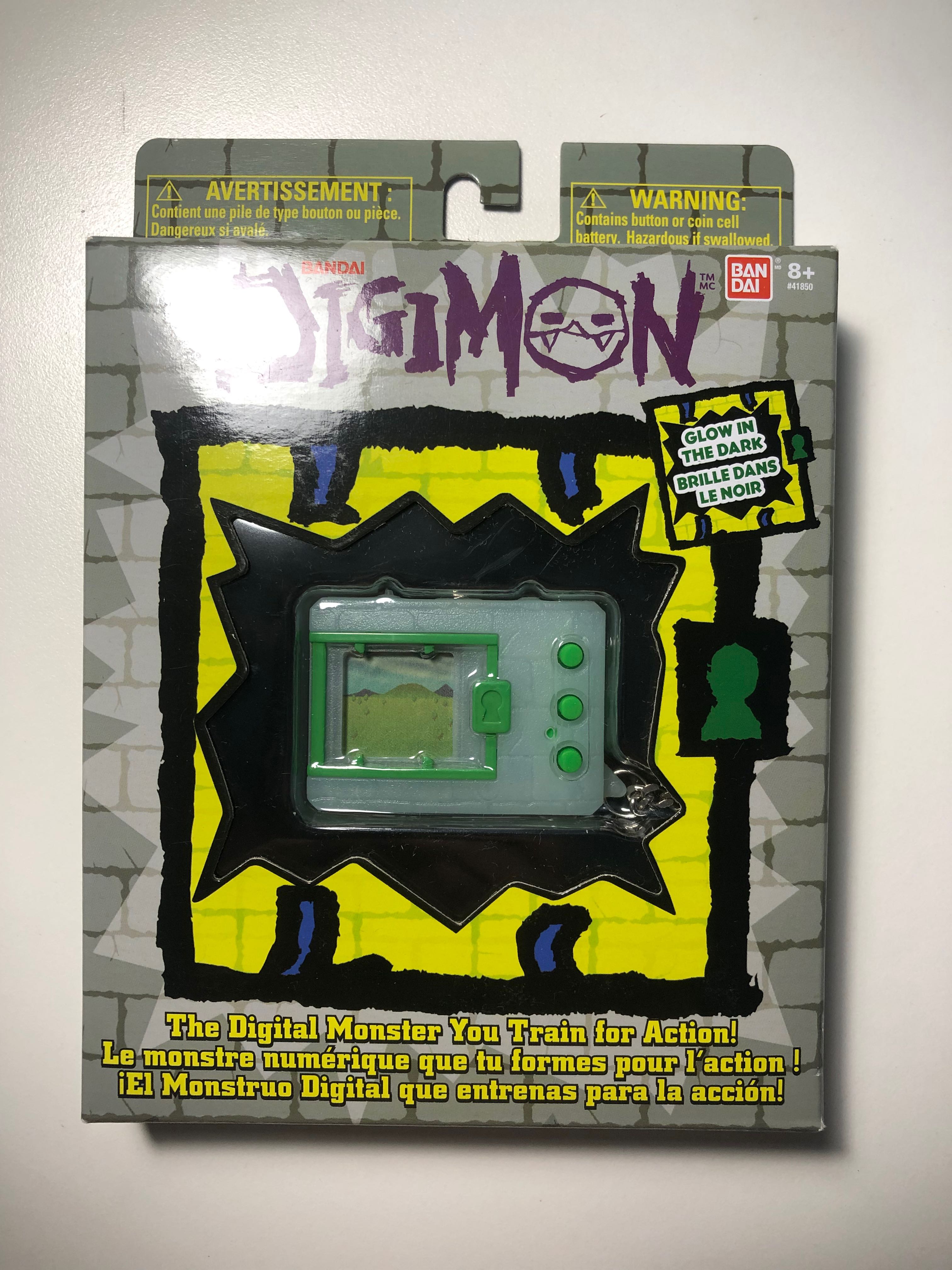 Digimon 20th Anniversary Device (Digivice 20th) Glow In The Dark ...