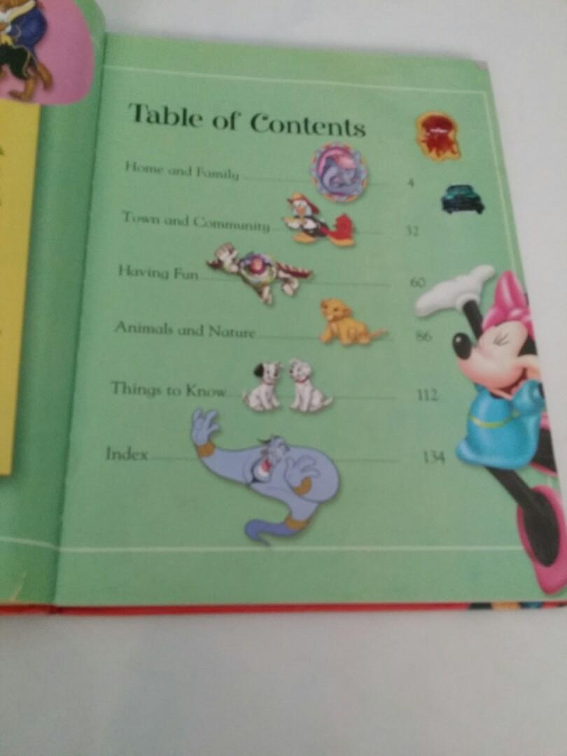 Disney My First 1000 Words - A Picture Wordbook, Hobbies & Toys, Books ...