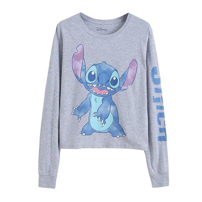 Disney Stitch Sweater, Women's Fashion, Tops, Longsleeves on Carousell