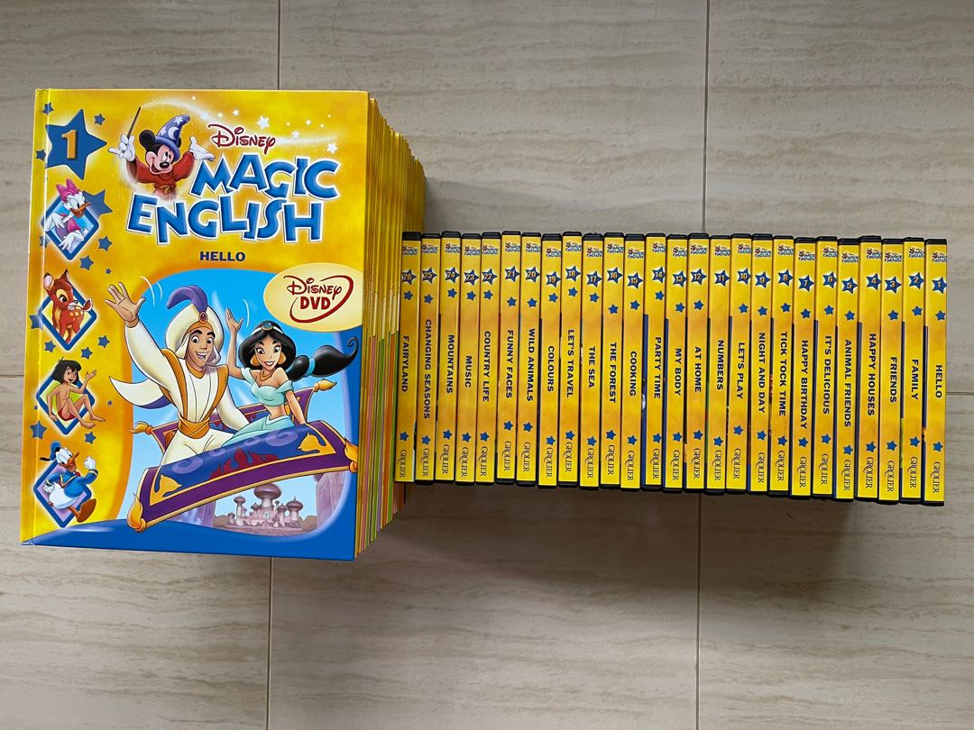 Disney's Magic English Series Books, Hobbies & Toys, Books & Magazines ...