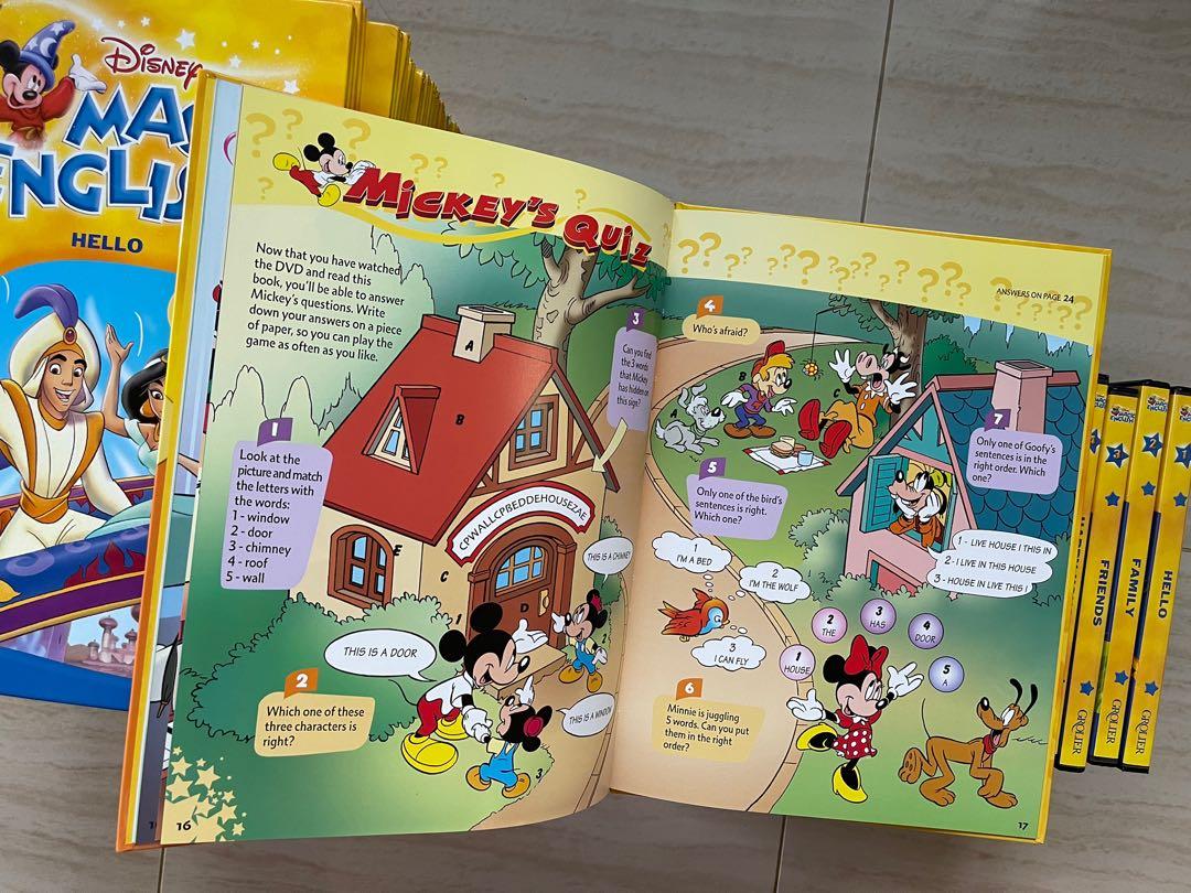 Disney's Magic English Series Books, Hobbies & Toys, Books & Magazines ...