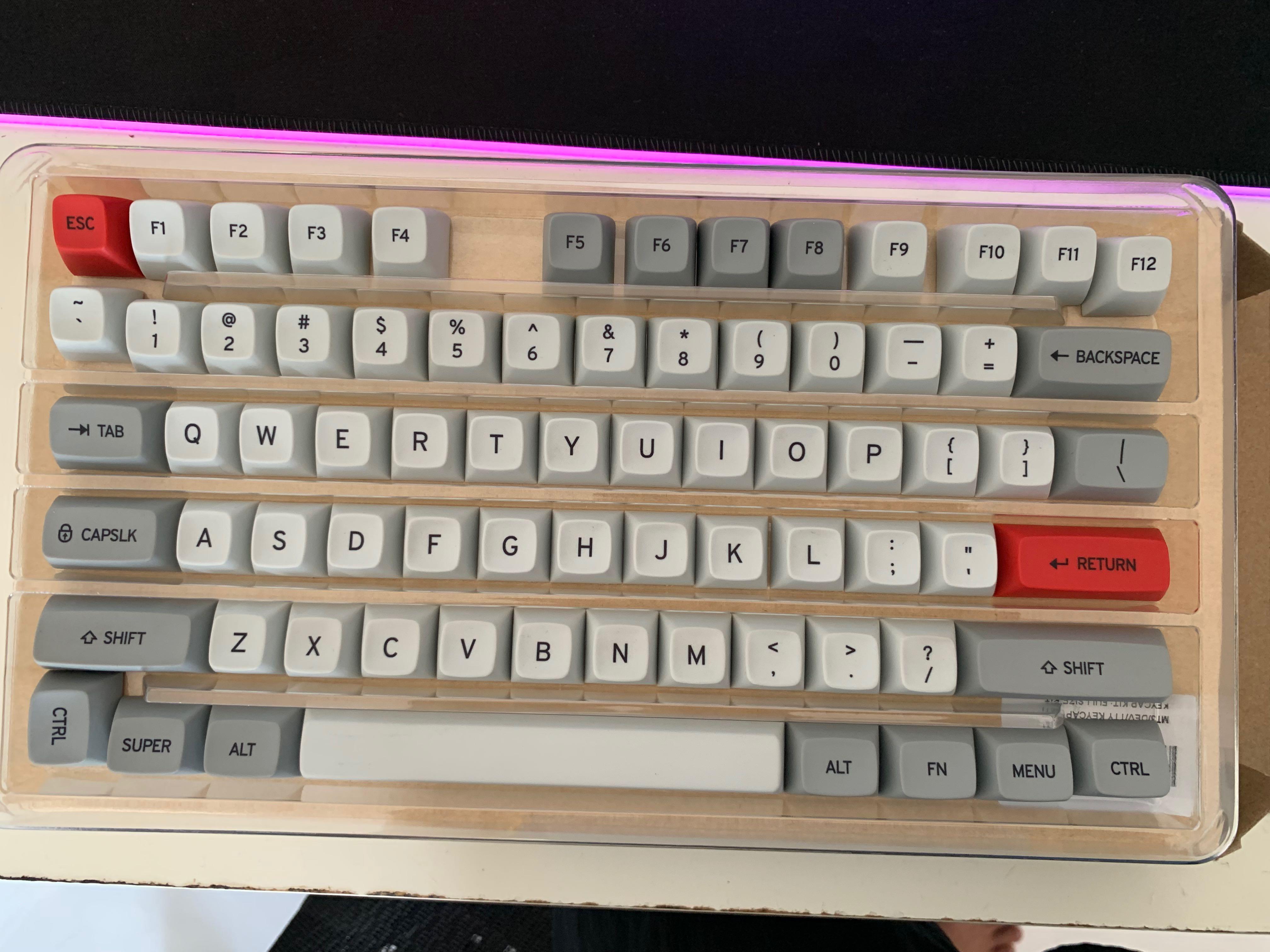 Drop Matt30 MT3 dev tty keycap set (1800 kit), Computers & Tech, Parts ...