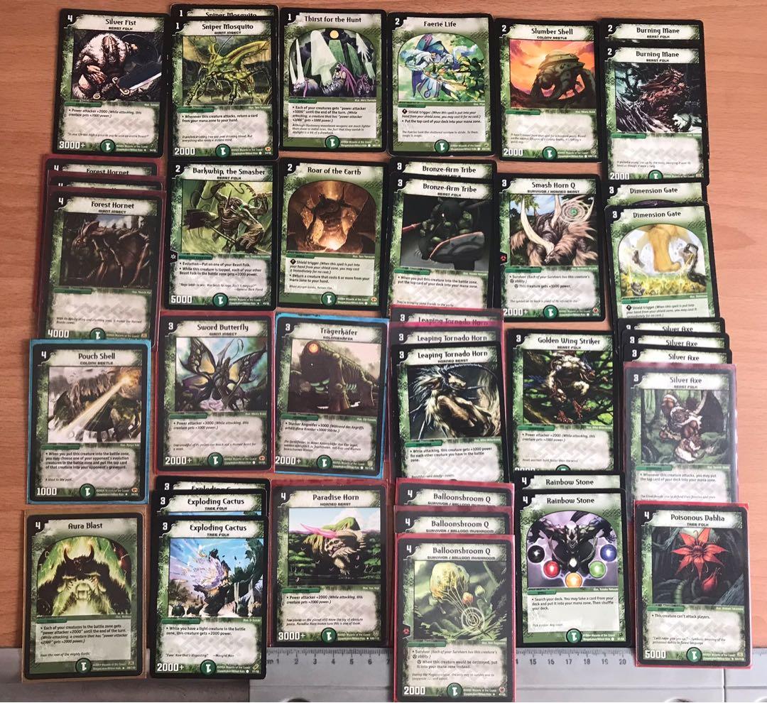 DUEL MASTERS NATURE CIVILIZATION, Hobbies & Toys, Toys & Games on Carousell