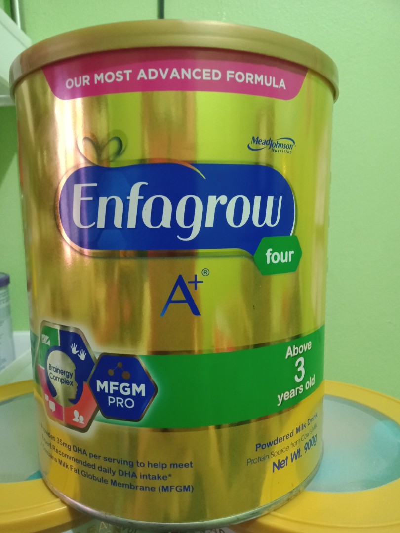 Enfagrow a+ four 900g, Babies & Kids, Nursing & Feeding, Weaning ...